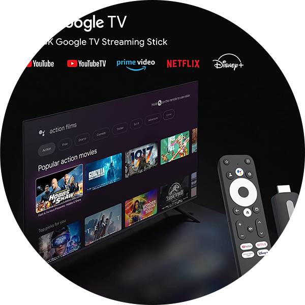 Clé TV HDMI - EXPAND MINI 4K GD1 | Android TV | CGV